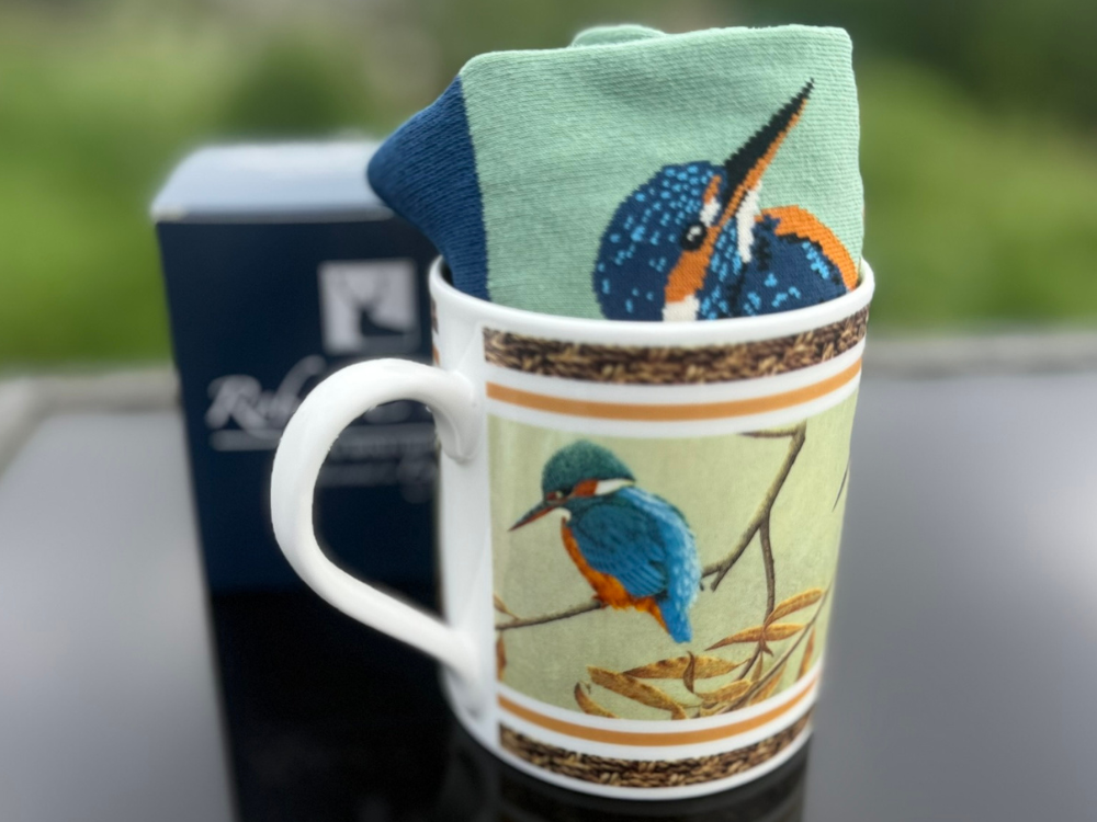 Kingfisher | Mug & Sock Set – Robert E Fuller