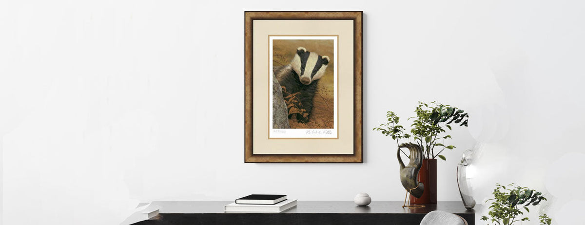 Art for badger lovers – Robert E Fuller