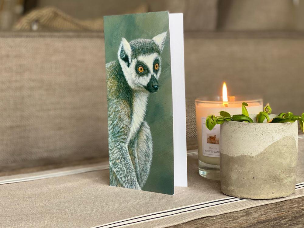 Pack of Small Greetings Cards %%sep%% Lemur %%sep%% %%sitename ...