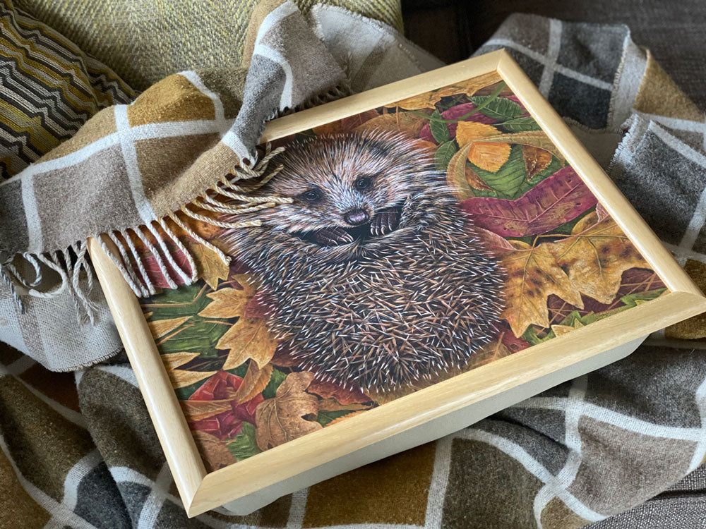 Hedgehog Lap Tray With Cushion %%sep%% %%sitename%% – Robert E Fuller