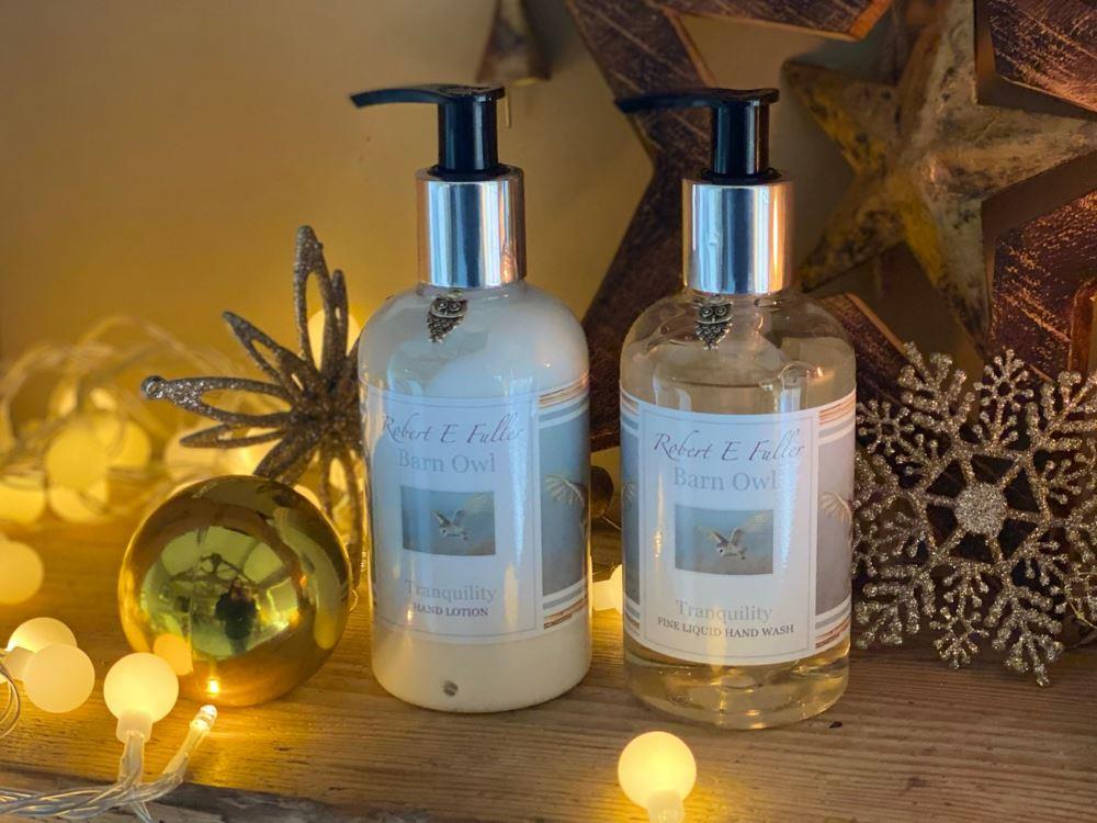 Barn owl | Scented hand wash & hand lotion set – Robert E Fuller
