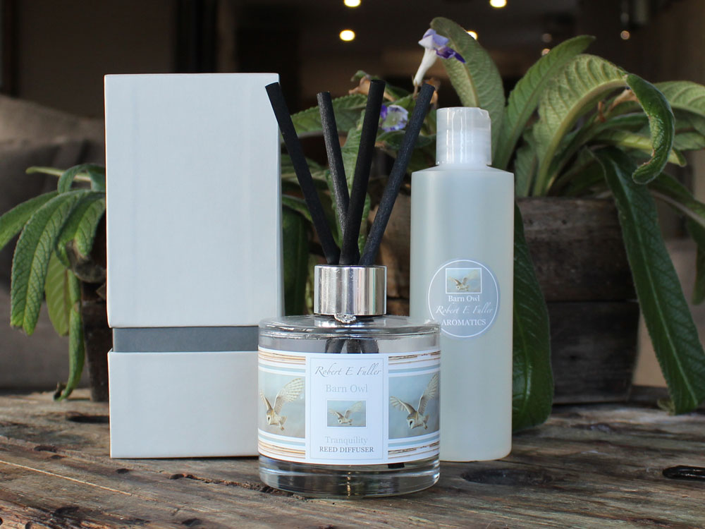 Barn owl | Luxury scented reed diffuser with refill – Robert E Fuller
