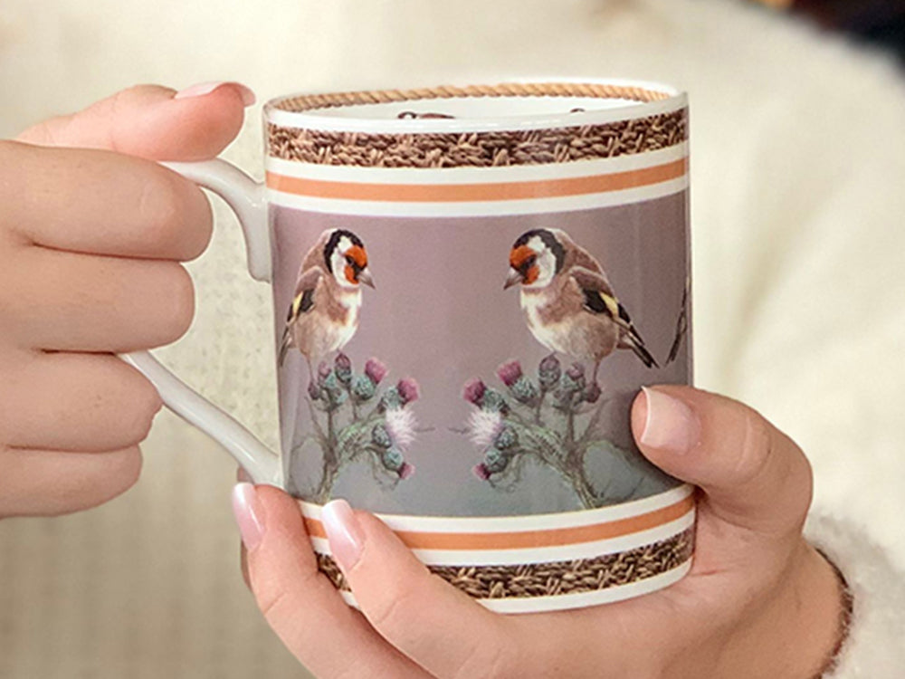 Goldfinch Mug Fine Bone China – Robert E Fuller