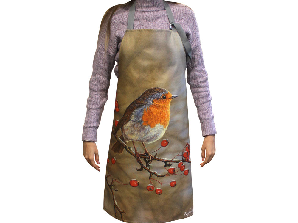 Robin Kitchen Apron - 100% Cotton Gift %%sep%% %%sitename%% – Robert E ...