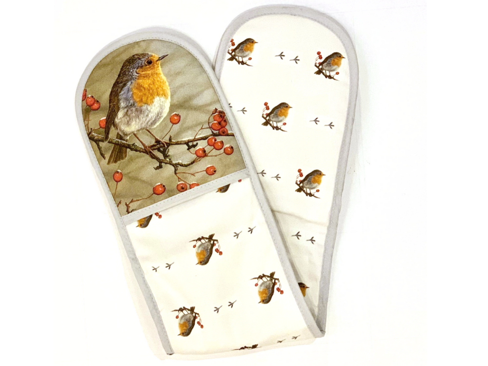 Robin Double Oven Glove %%sep%% %%sitename%% – Robert E Fuller